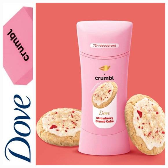 Crumbl | Bath & Body | Dove Crumbl Deodorant Stick Crumbl Strawberry ...